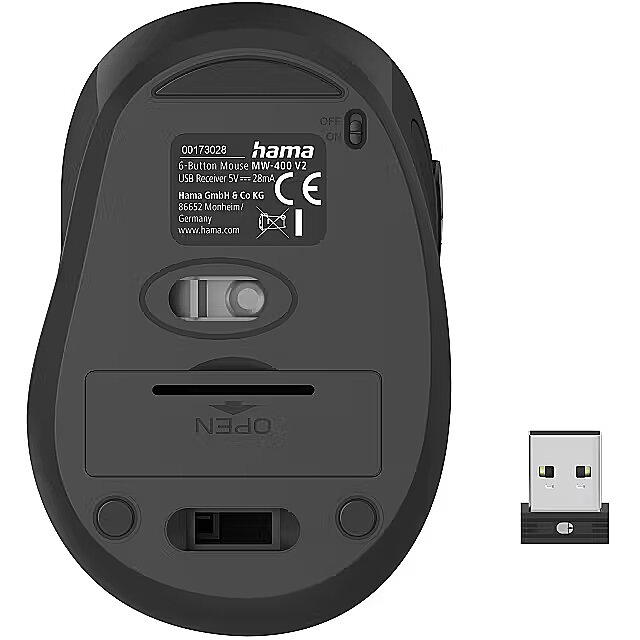 Hama MW-400 V2, Red (173028)