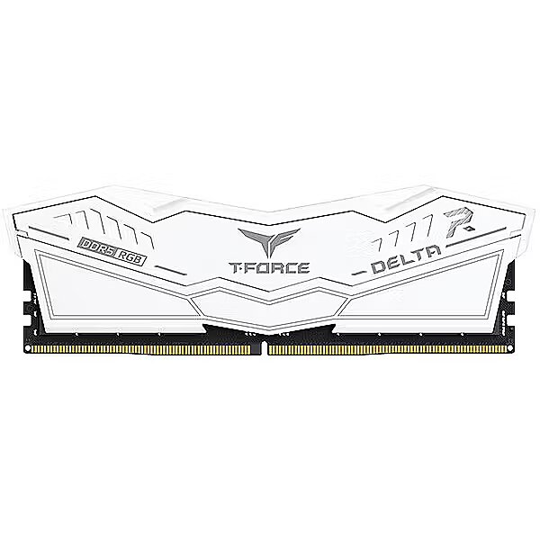 TeamGroup Delta RGB White, DDR5, 32GB, 6400MHz, CL40, Kit of 2 ...