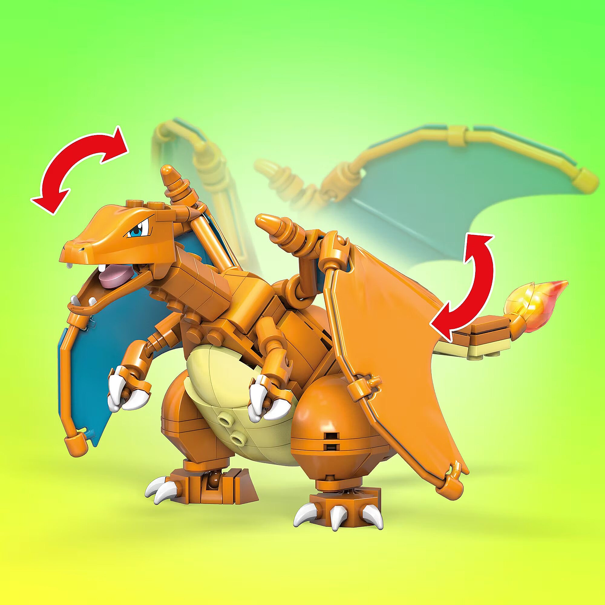 charizard mega bloks