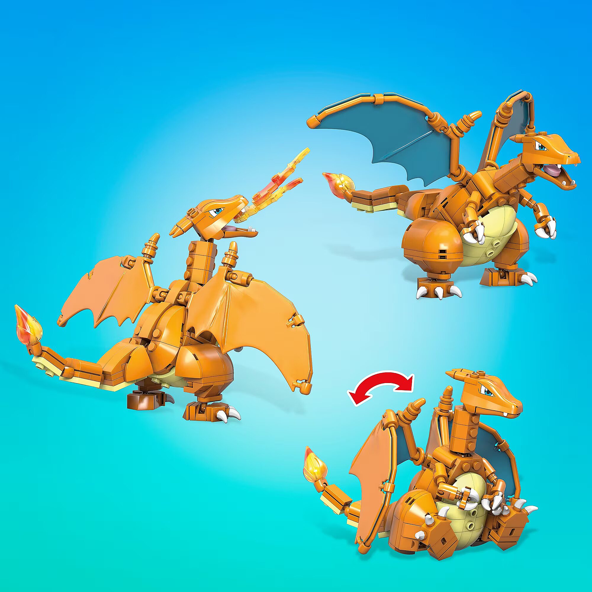 Mega Bloks Mega Construx Pokémon Charizard Construction Toy (GWY77)
