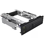 Raidsonic Icy Box Trayless Mobile Rack for 3.5'' SATA/SAS HDD, Black ...
