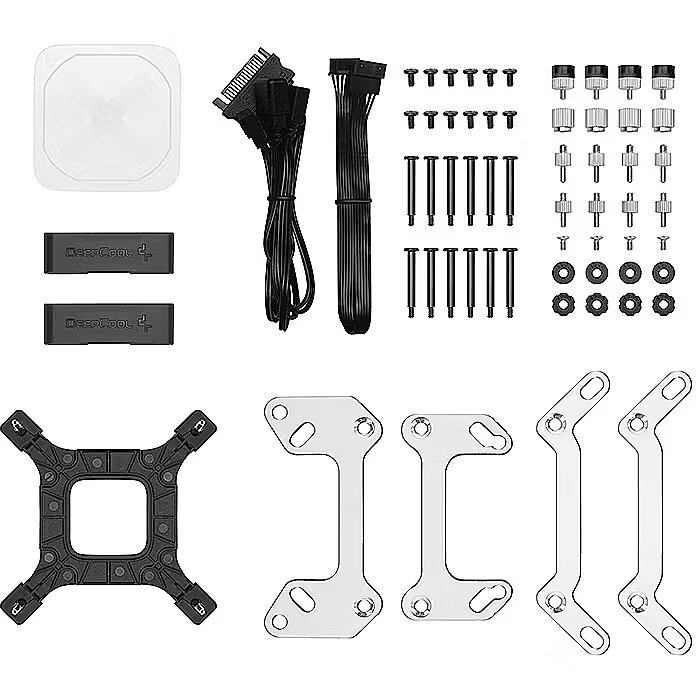 Deepcool LS720, 360mm A-RGB CPU Liquid Cooler (R-LS720-BKAMNT-G-1)
