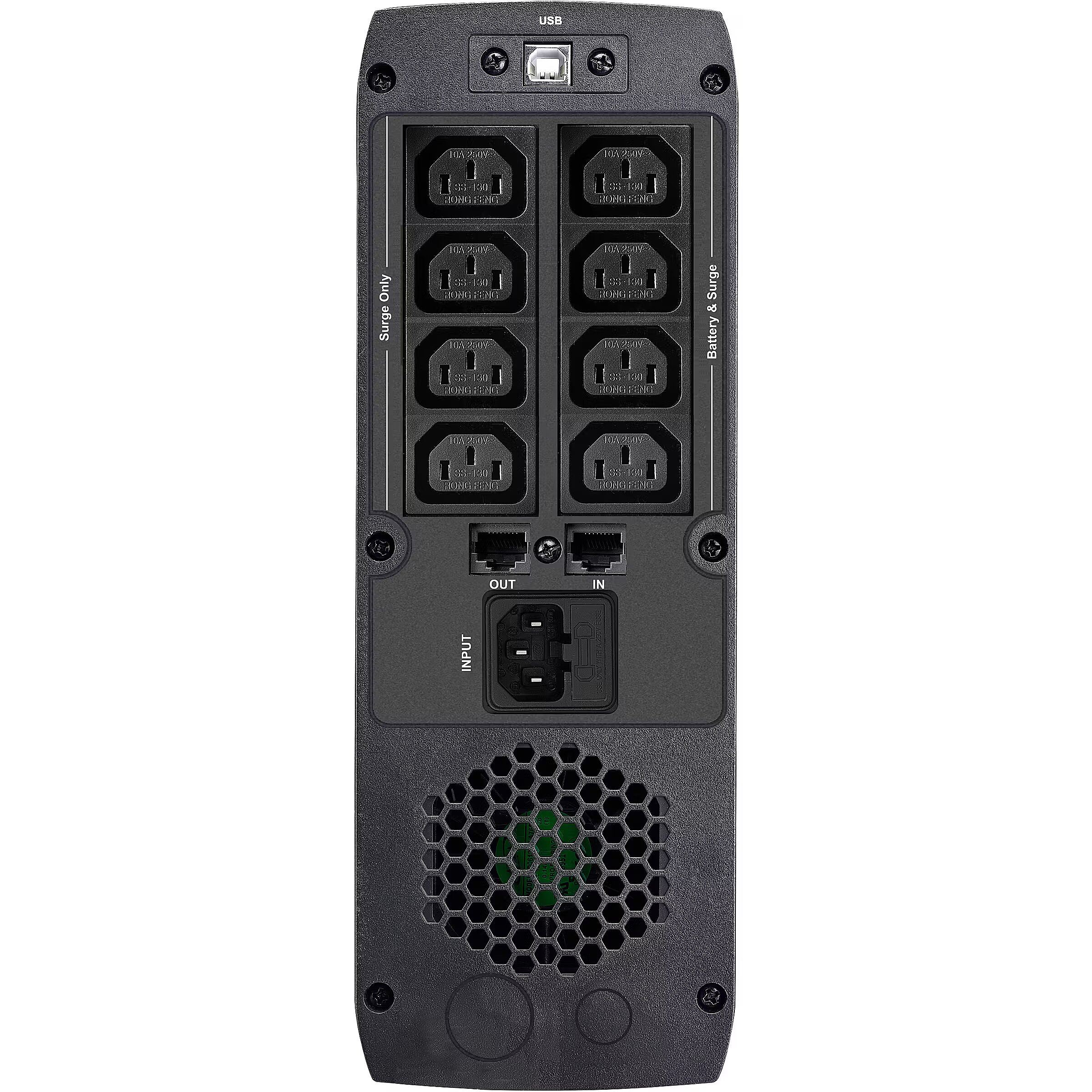 Fortron PPF9004000 1500VA, 900W, HID, RJ45, IEC*8,with hot swappable ...