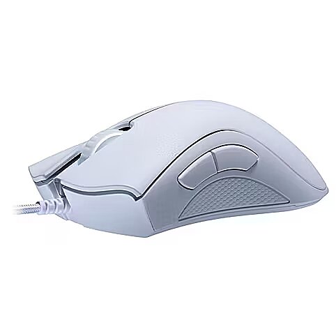 white computer mouse razer