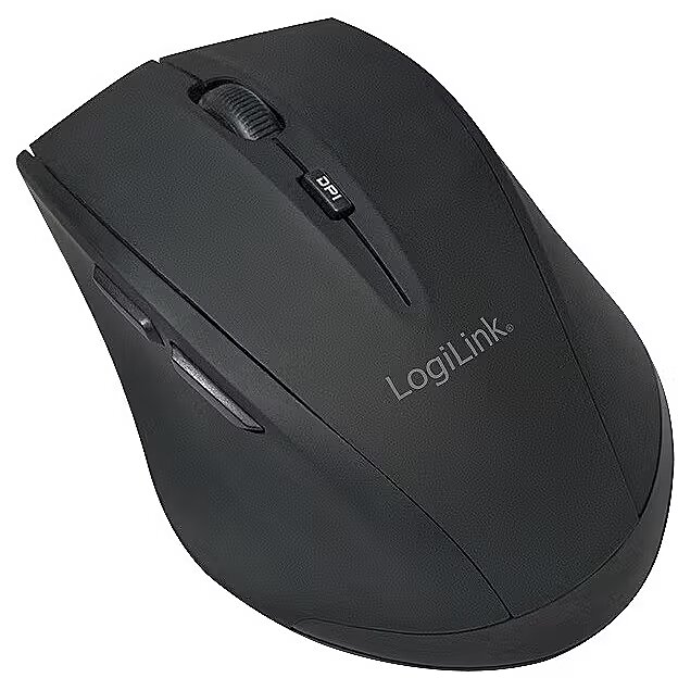 Logilink ID0032A Laser Bluetooth Mouse, Black (ID0032A)