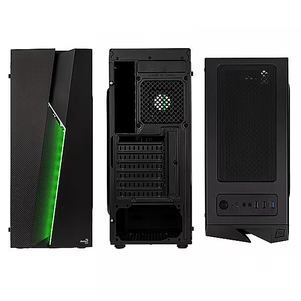 Aerocool Bolt, RGB, Acrylic, Black (AEROPGSBOLT-BK-RGB)