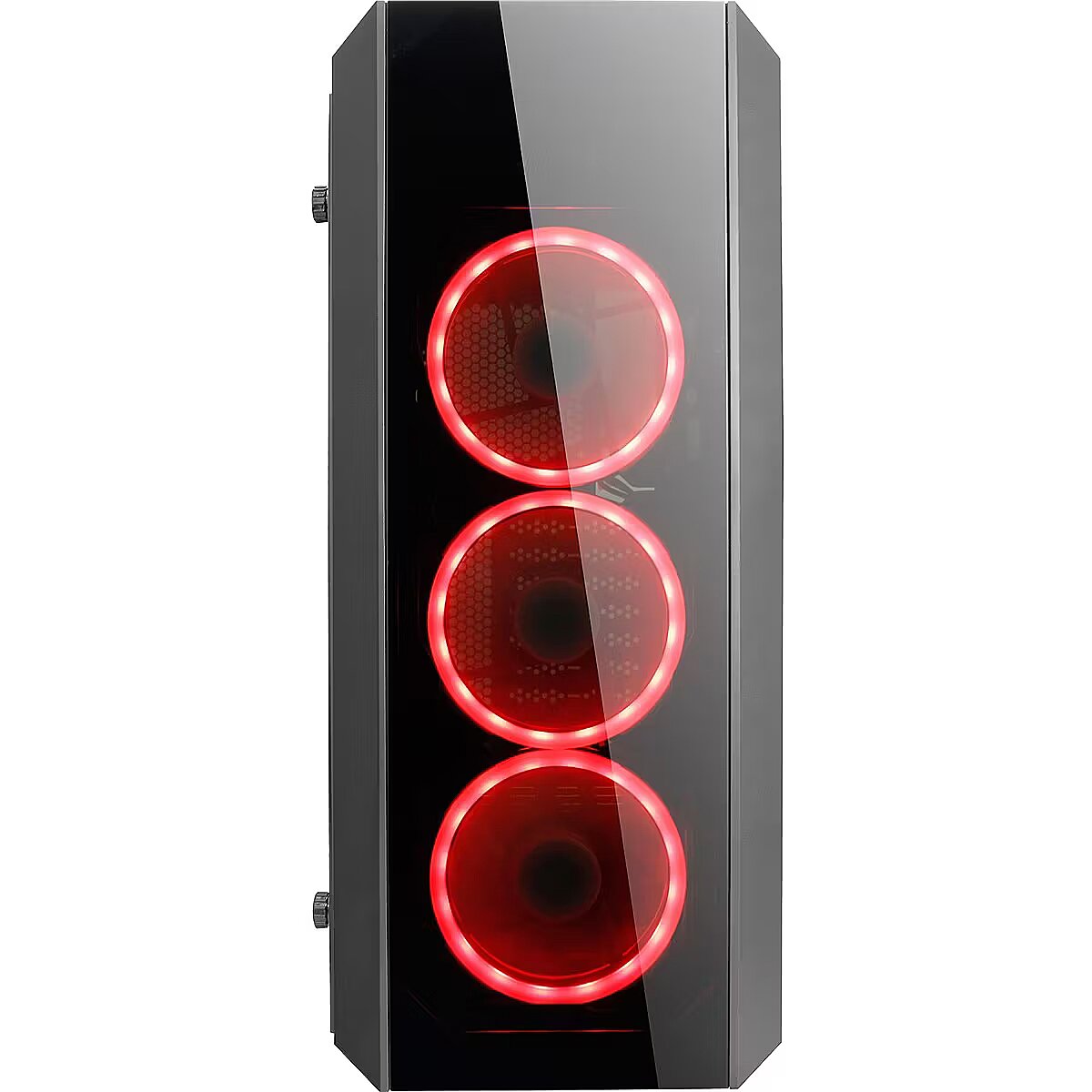 Chieftec Scorpion II, Tempered Glass, Black (GL-02B-OP)