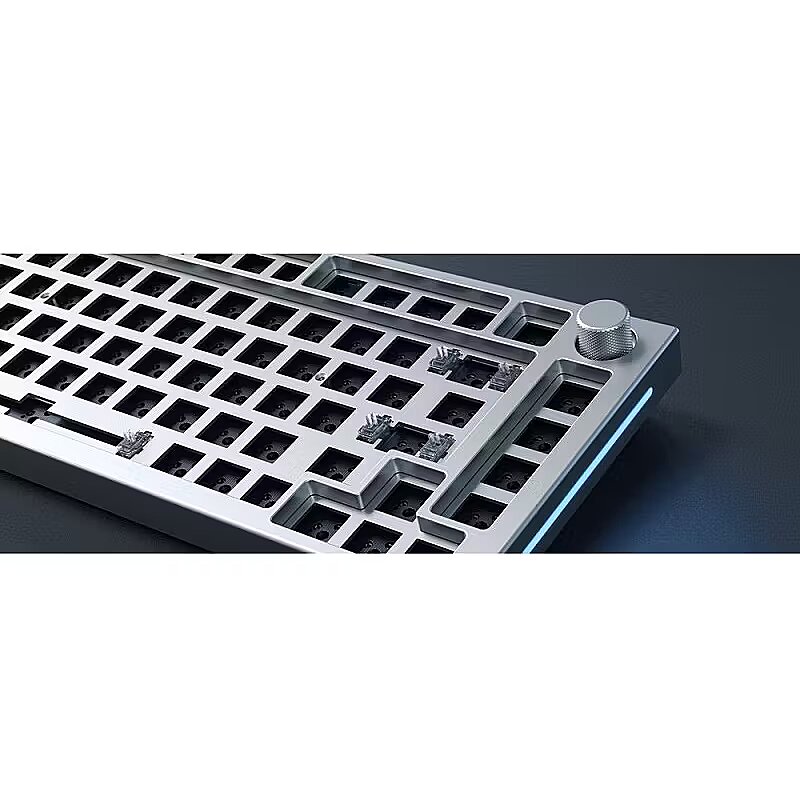 Glorious Pc Gaming Race GMMK Pro 75% layout Barebone, White Ice, ANSI ...