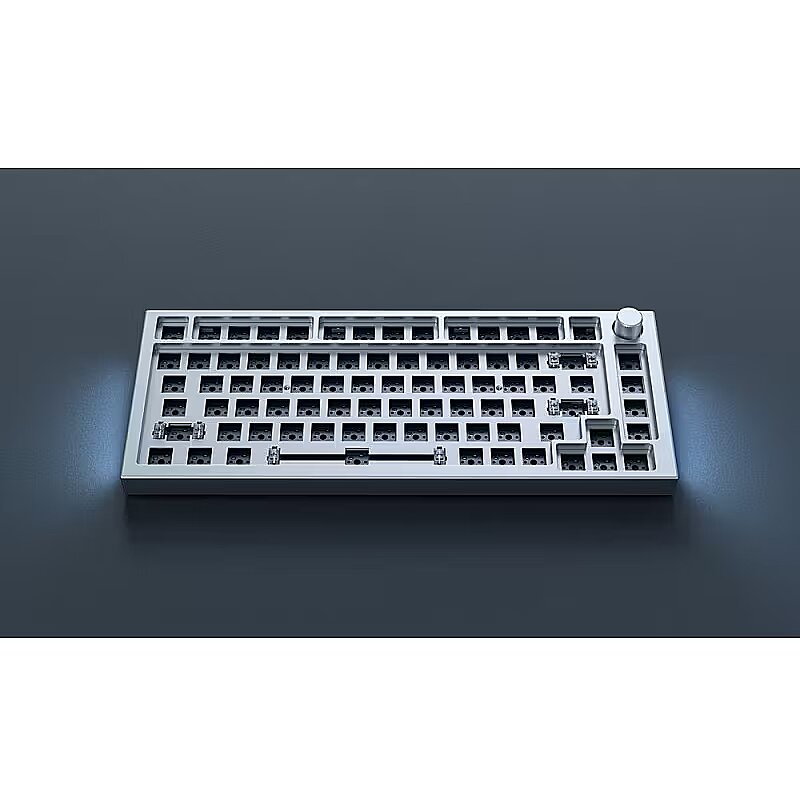 Glorious Pc Gaming Race GMMK Pro 75% layout Barebone, White Ice, ANSI ...