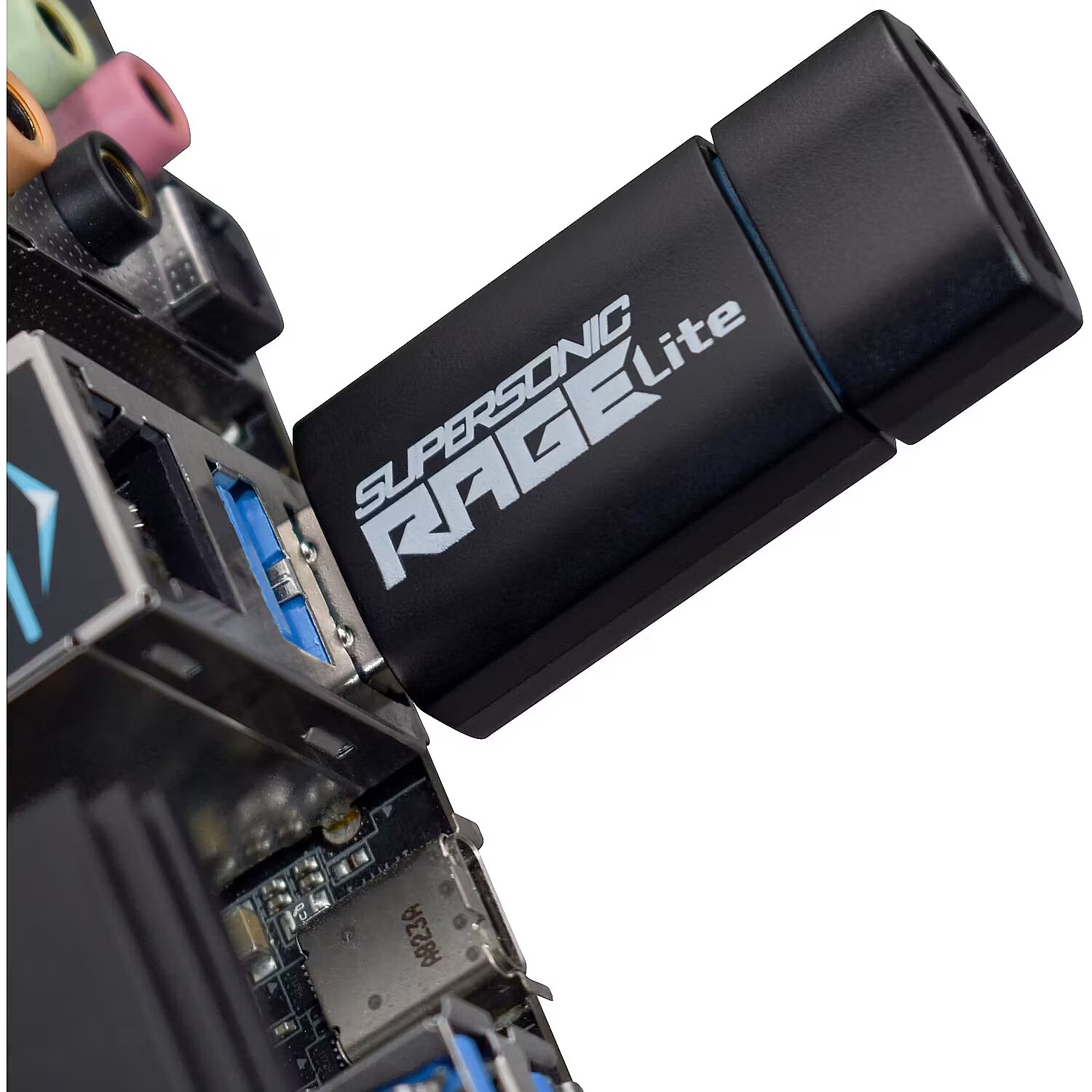 Patriot Supersonic Rage Lite, 64GB, Black & Blue (PEF64GRLB32U)