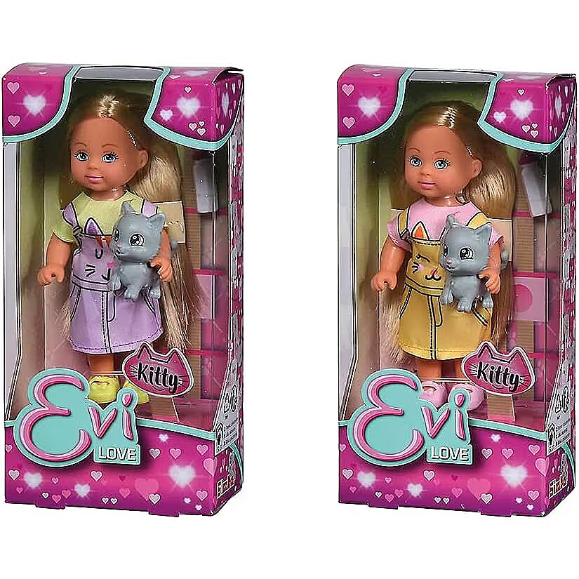 Smoby Doll Evi Love Evi with cat, 2 patterns (105733591)