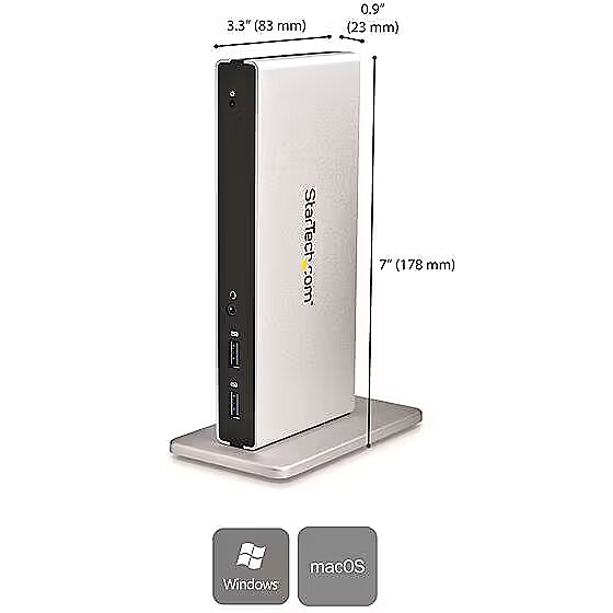 Startech USB 3.0 LAPTOP DOCKING STATION . (USB3SDOCKDD)
