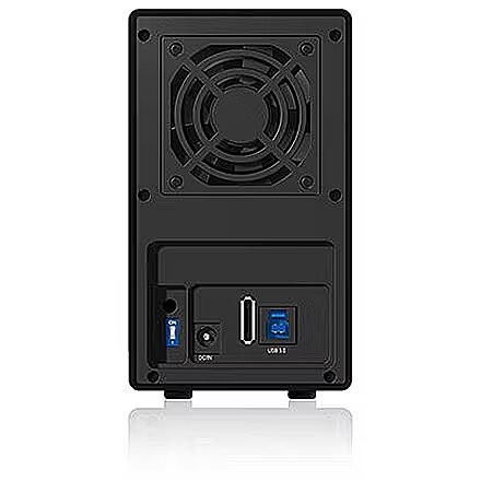 Raidsonic Icy Box External RAID Enclosure, 2x3.5" SATA HDD, USB3.0 ...