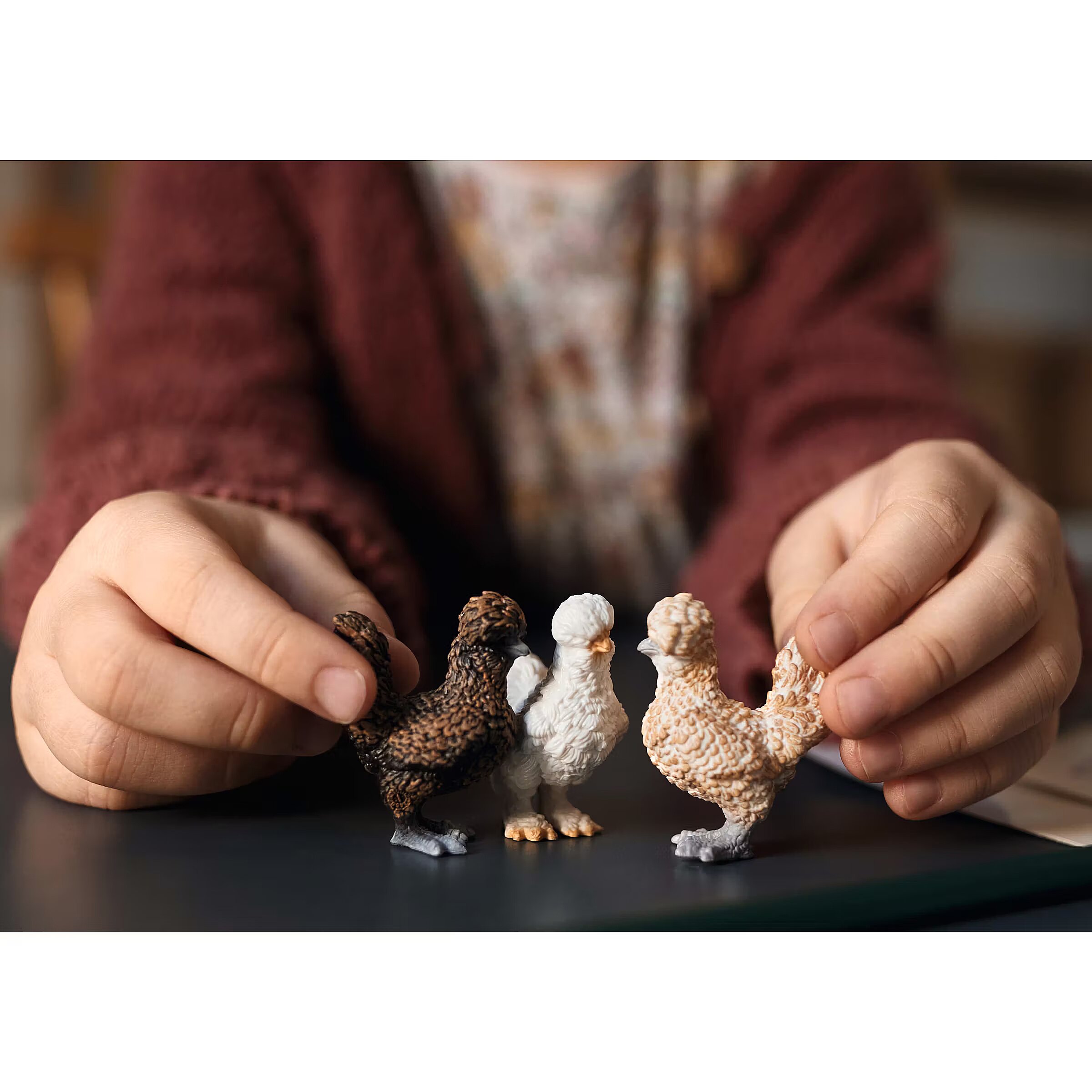 Schleich Farm World chicken friends, play figure (42574)