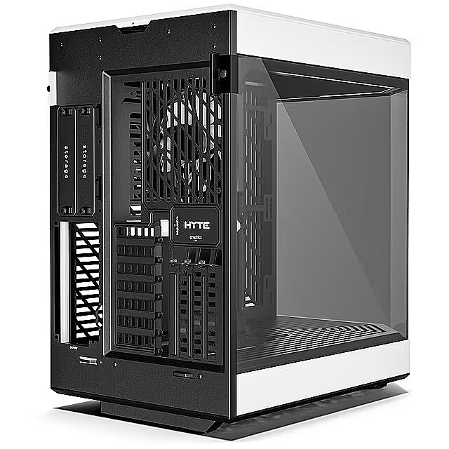 HYTE Y60, Tempered Glass, Black/White (PCI-e 4.0 riser) (CS-HYTE-Y60-BW)