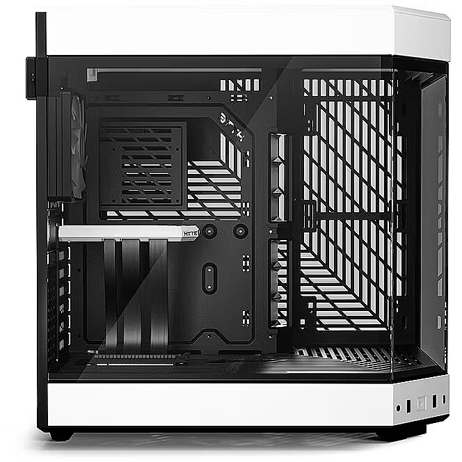 HYTE Y60, Tempered Glass, Black/White (PCI-e 4.0 riser) (CS-HYTE-Y60-BW)