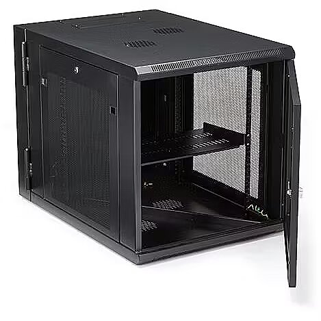 Startech 12U SERVER RACK ENCLOSURE HINGE - WALL MOUNT NETWORK RACK ...