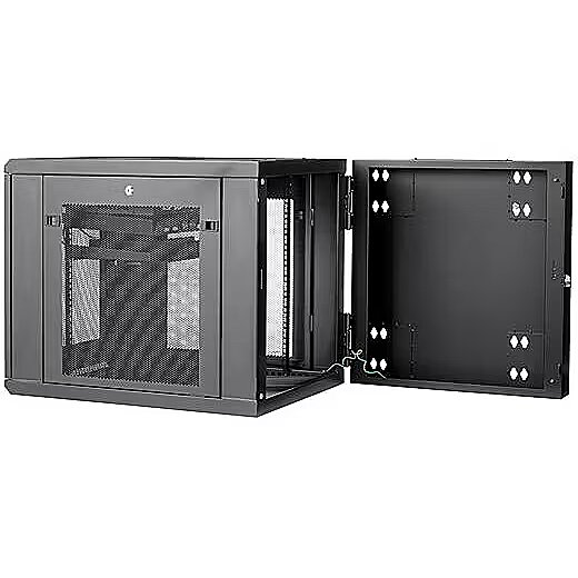 Startech 12U SERVER RACK ENCLOSURE HINGE - WALL MOUNT NETWORK RACK ...