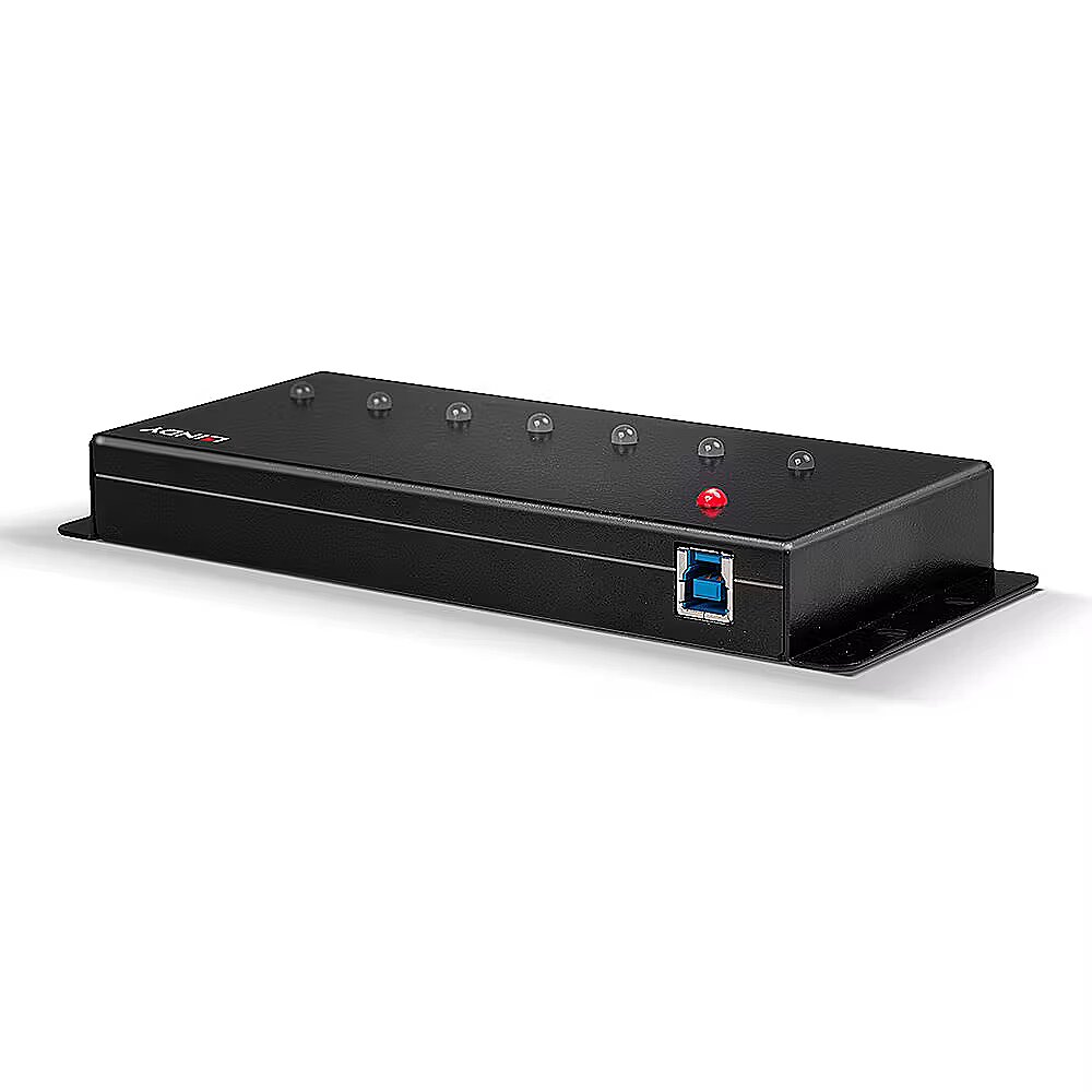 Lindy 7 Port USB 3.0 Metal USB Hub (43128)